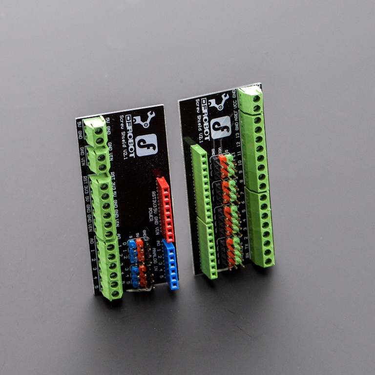 Gravity:Screw Shield V2接线柱扩展板(Arduino兼容)-Arduino扩展板-DFRobot创客商城