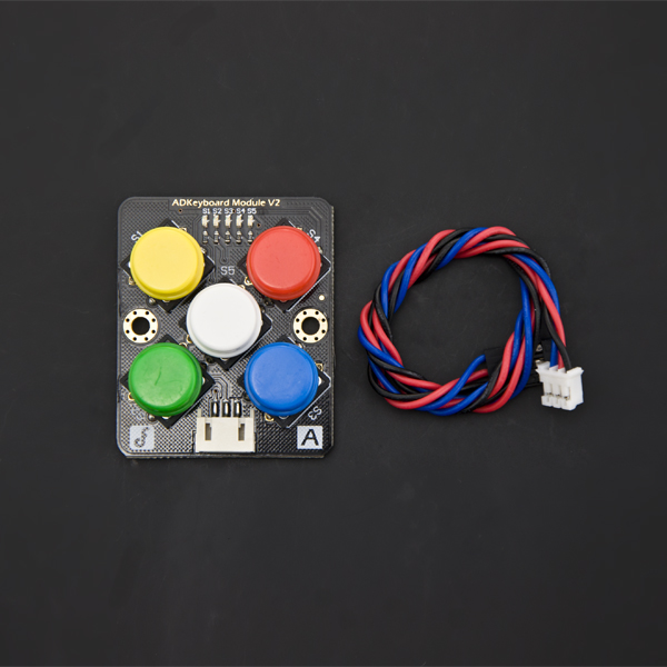 Gravity Adkeyboard模拟按键模块 传感器模组 Dfrobot创客商城