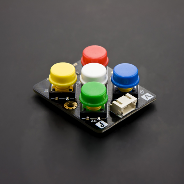 Gravity Adkeyboard模拟按键模块 传感器模组 Dfrobot创客商城