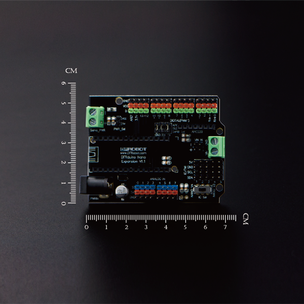 Gravity:Nano I/O Shield For Arduino Nano-Arduino扩展板-DFRobot创客商城