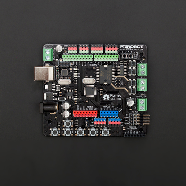 Romeo三合一Arduino兼容控制器-Romeo控制器-DFRobot创客商城