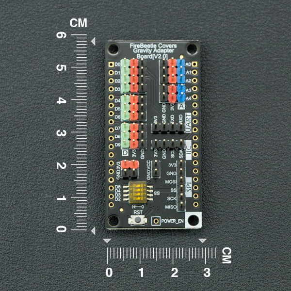 Gravity:FireBeetle Gravity 传感器扩展板-FireBeetle扩展板-DFRobot创客商城