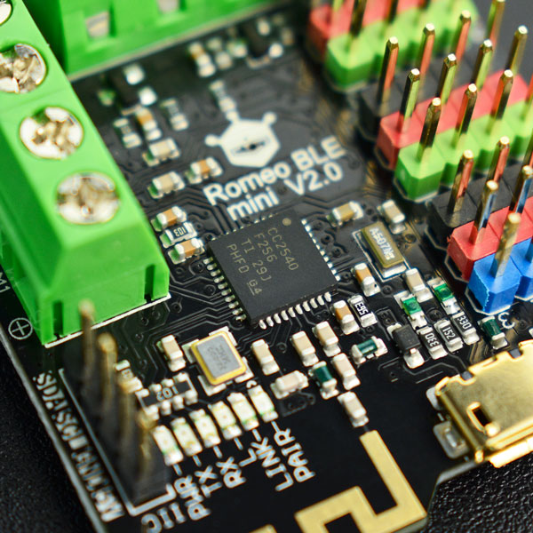 Romeo BLE mini V2.0 控制器 (Arduino兼容)-Arduino-DFRobot创客商城